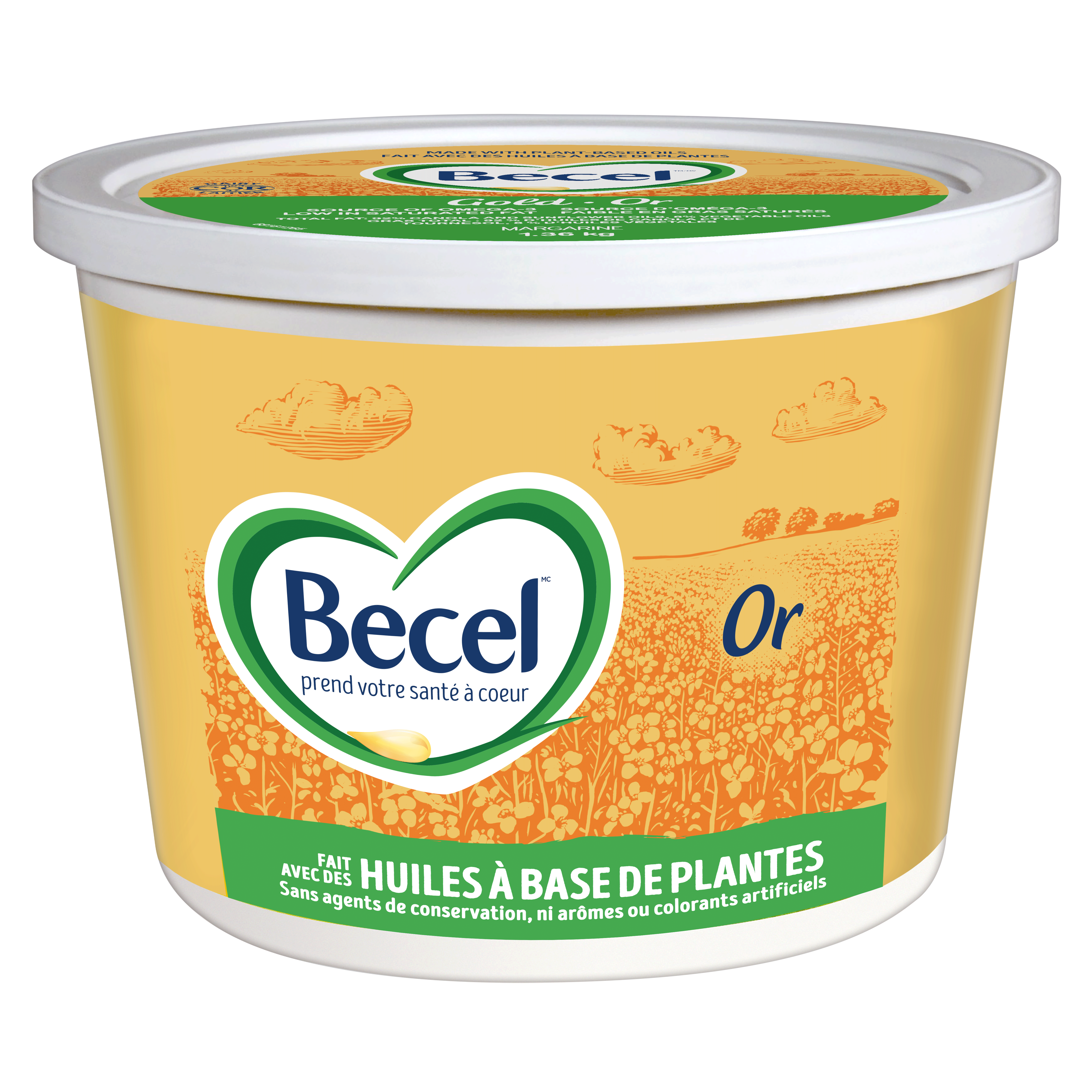 Margarine Becel Or
