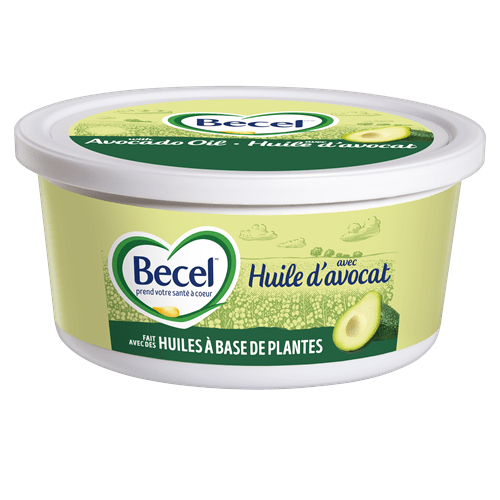 Margarine Becel avec huile d'avocat