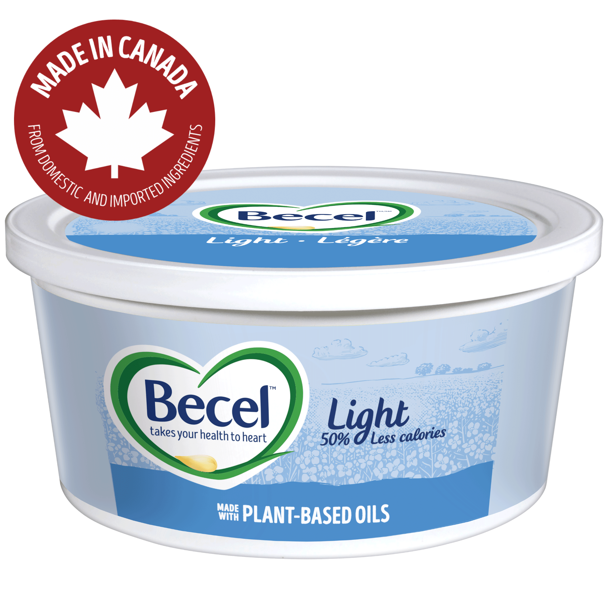Becel Light | Half the Calories, Same Delicious Taste| Becel