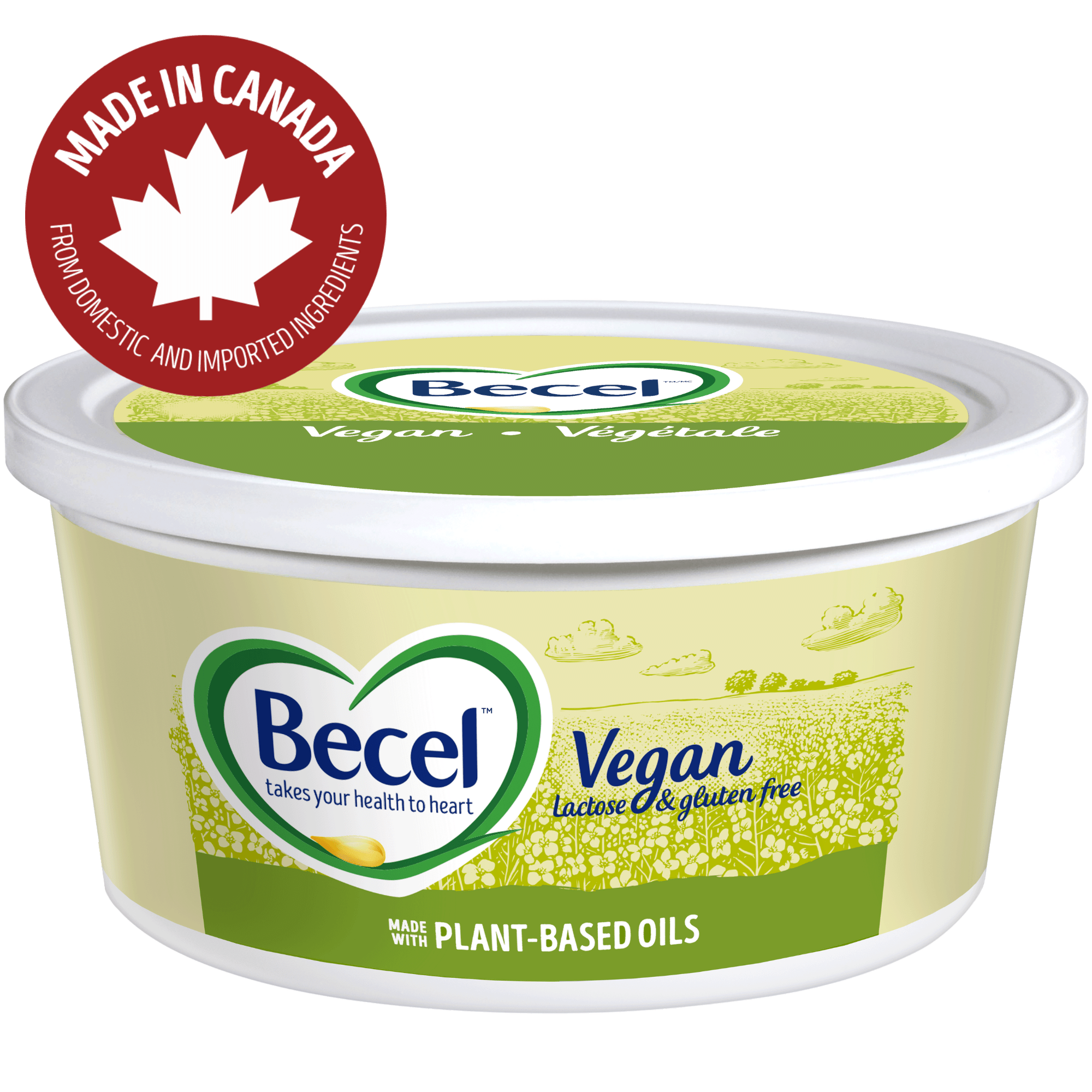 Becel Vegan | Made with 100% Vegan Ingredients| Becel