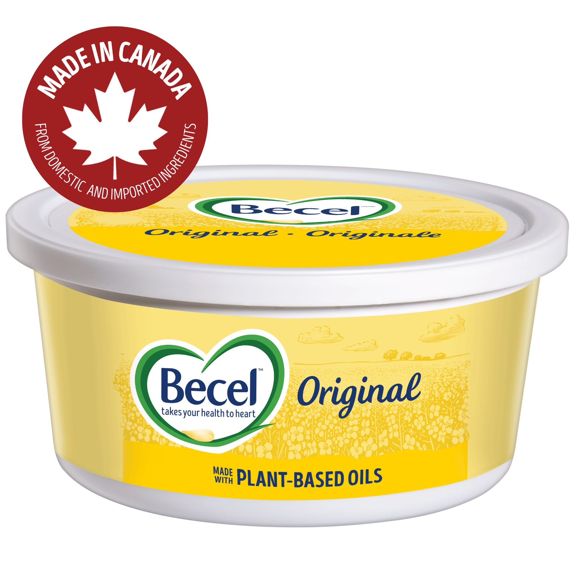 Becel Original | Source of Omega-3 and Zero Trans Fat per Serving| Becel