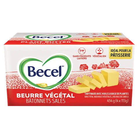 LE BEURRE VÉGÉTAL SANS PRODUITS LAITIERS BECEL | LA VACHE EN MOINS