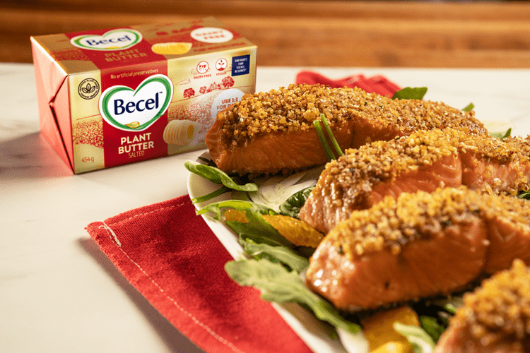 Orange Ginger Salmon| Becel