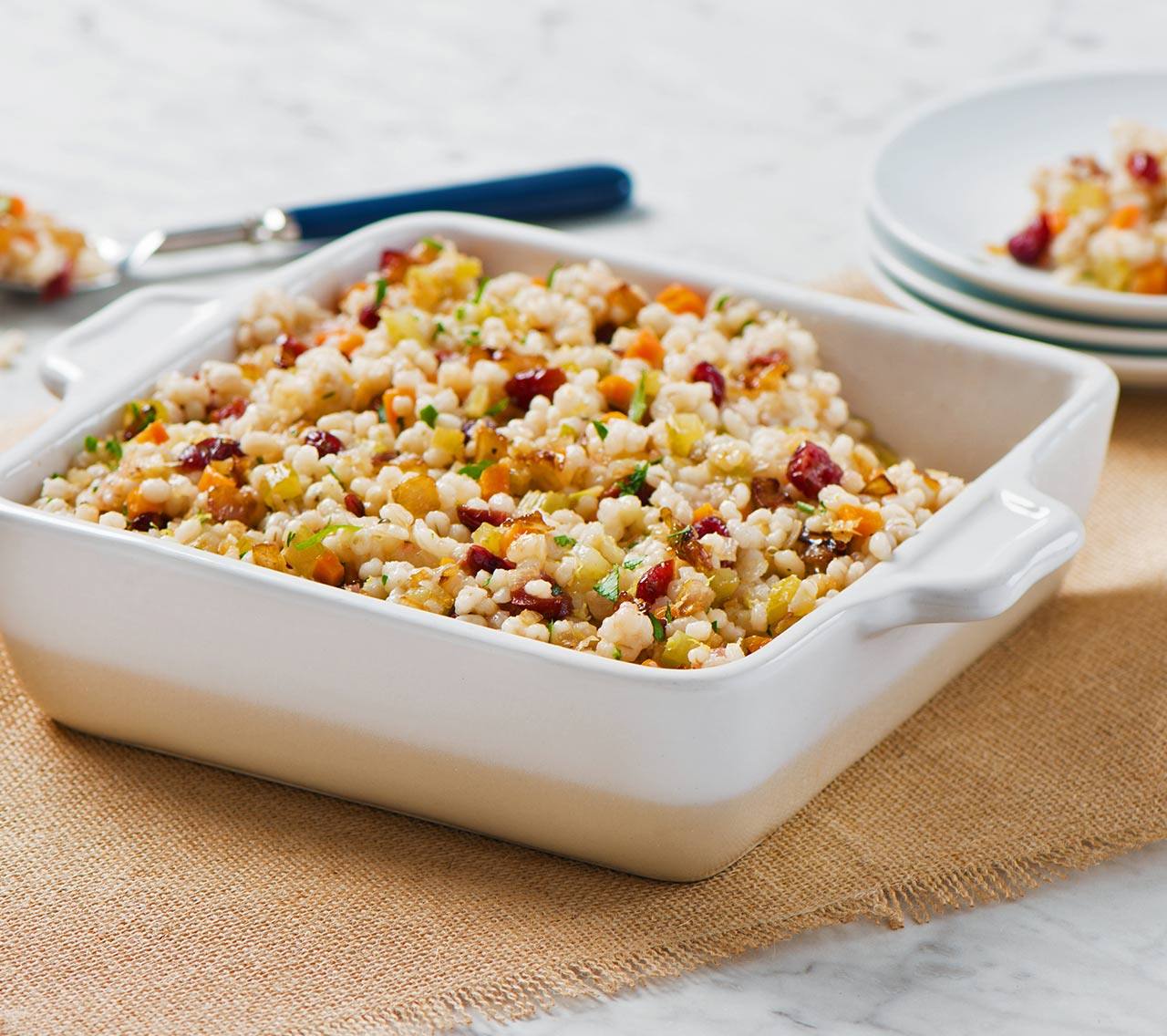 Cranberry Barley Pilaf| Becel