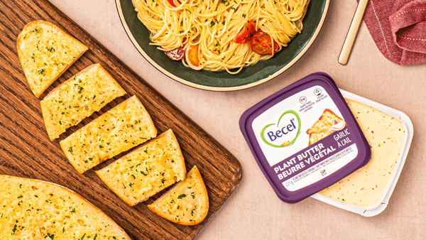 Herbed Garlic Bread| Becel