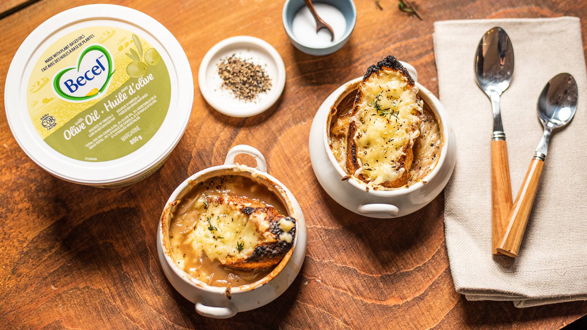 French Onion Soup| Becel