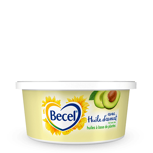 Margarine Becel avec huile d'avocat